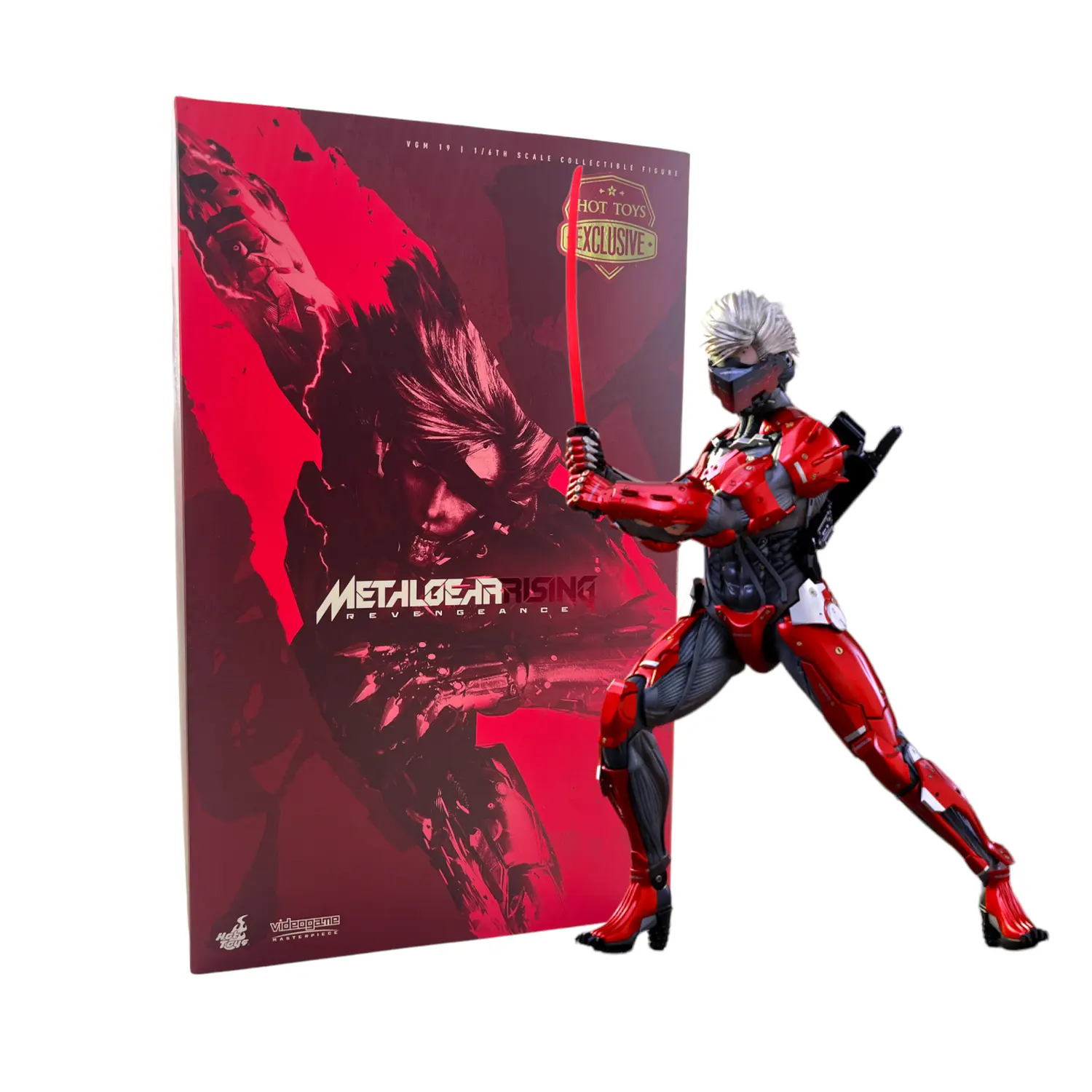 Коллекционная фигурка Hot Toys Metal Gear Rising: Revengeance Raiden ...