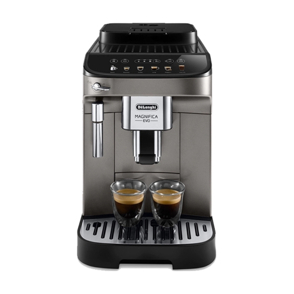 Автоматическая кофемашина DeLonghi Magnifica Evo E MAX, серебристый ...