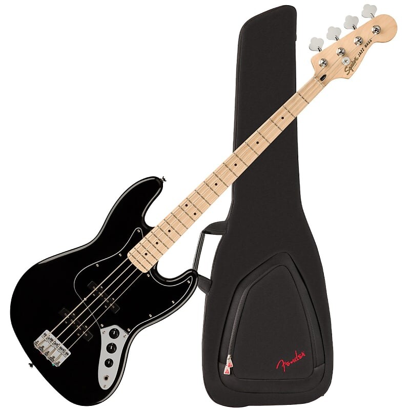 Squier Affinity Jazz Bass - Клен, черный PERFORMER PAK Affinity Jazz ...