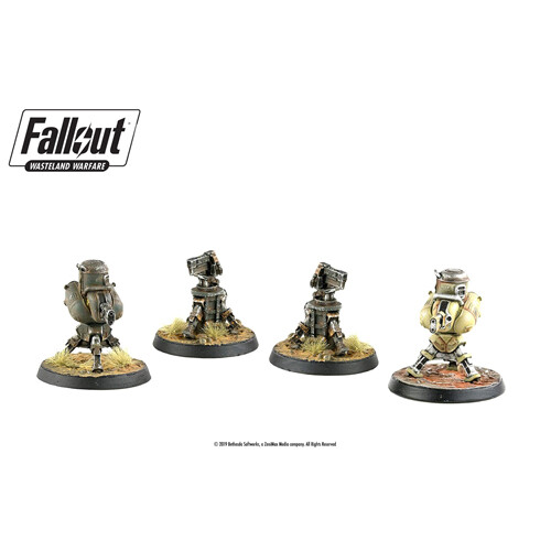 Фигурки Fallout: Wasteland Warfare: Terrain Expansion – Turrets ...