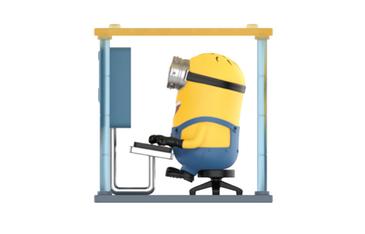 Minions Secret Base Collection Mystery Boxes Single Blind Box/whole Box ...